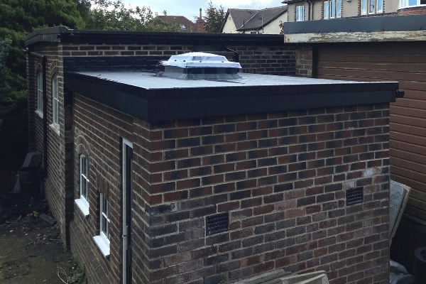 EDPM Flat Rubber Roofing - Lindley Developments